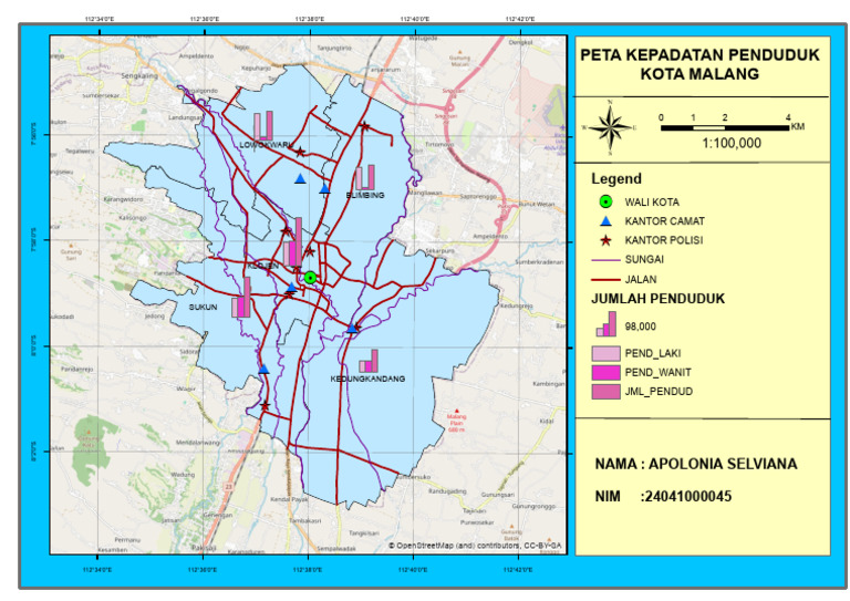 Peta Kepadatan Penduduk Apolonia-045 | PDF