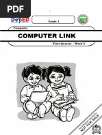Computer Grade 2 Worksheet | PDF | Input/Output | Computer Data Storage