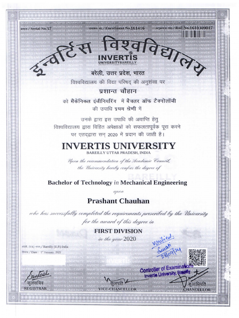 911krf-Mr Prashant Chauhan 2020 | PDF