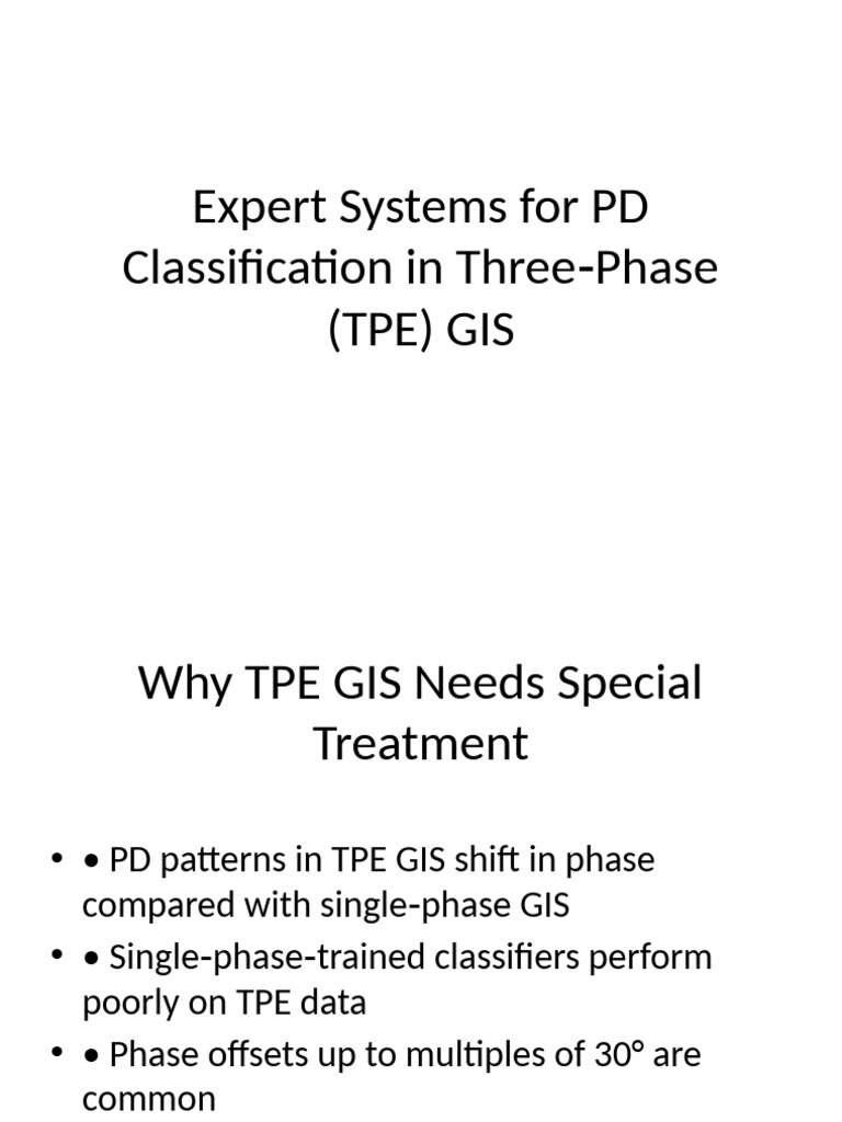 Expert System TPE GIS PD | PDF