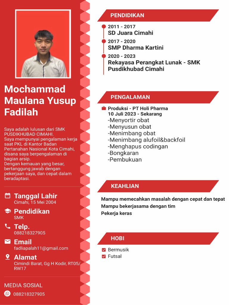 CV FD | PDF