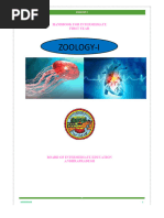 Zoology BSC 1st Year | PDF