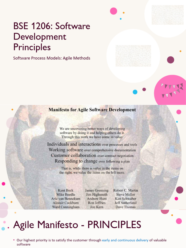 Agile Development Methodologies Overview | PDF | Scrum (Software ...