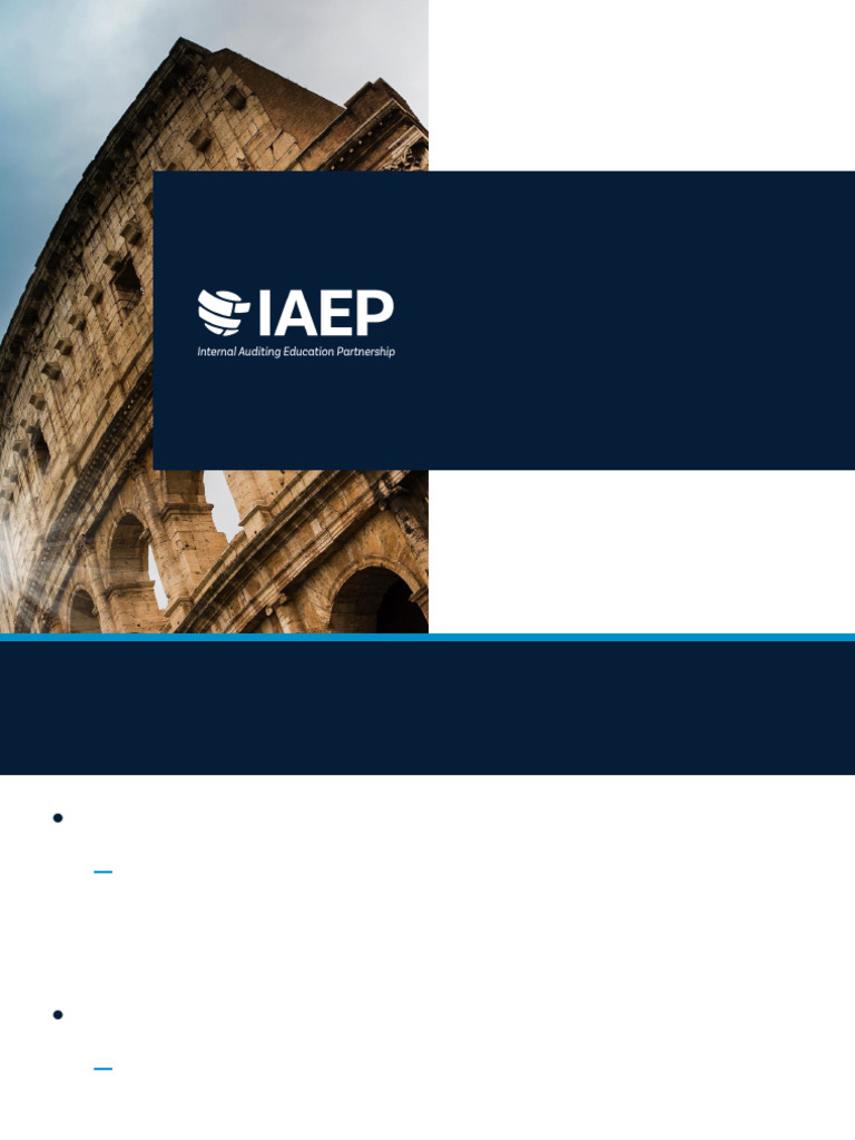 Life As An Internal Auditor | PDF | Internal Audit | Audit