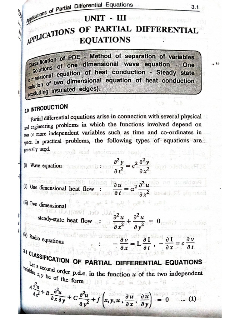Unit 5 Partial Differentiation | PDF