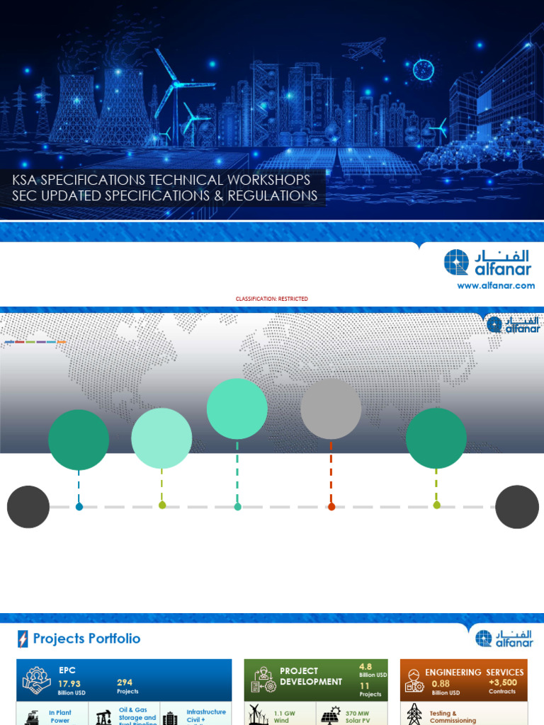 Alfanar KSA SEC Regulation Session | PDF | Electric Power Distribution ...
