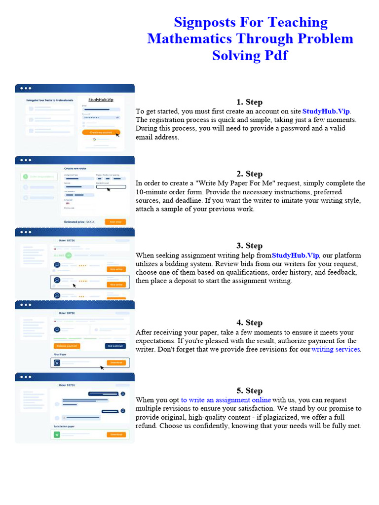 Signposts For Teaching Mathematics Through Problem Solving PDF | PDF | Theseus | Universe