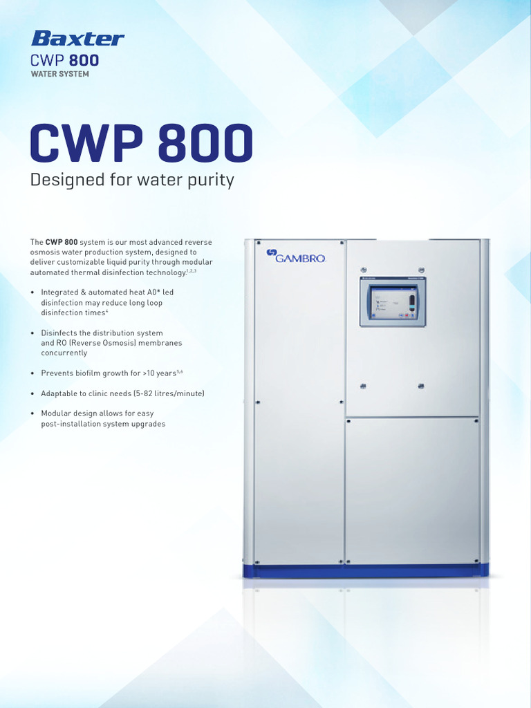 7 CWP800 Datasheet A4 EUMP MG189 15-0004a (2) Low | PDF | Membrane ...