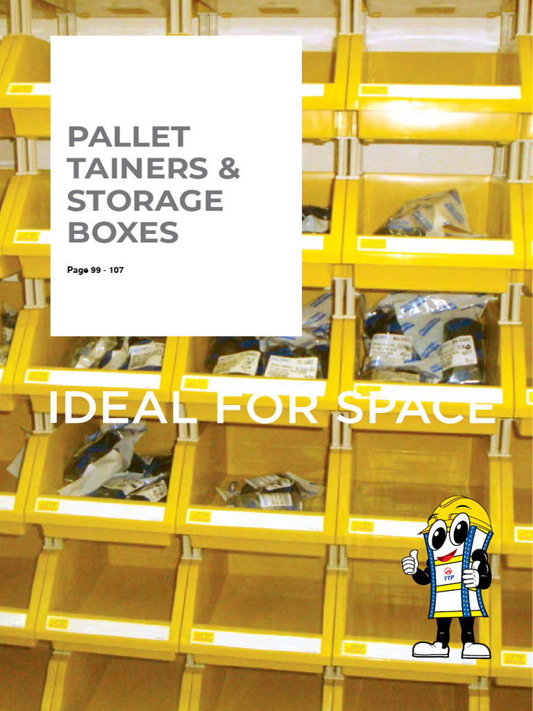 Product Pallet Tainers Storage Boxes | PDF | Pallet | Manufactured Goods