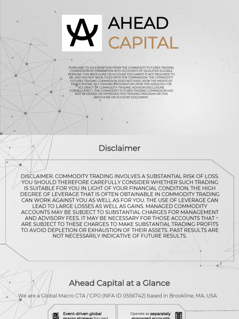 Ahead Capital Q1 2020 Performance Report | PDF | Investing | Market ...
