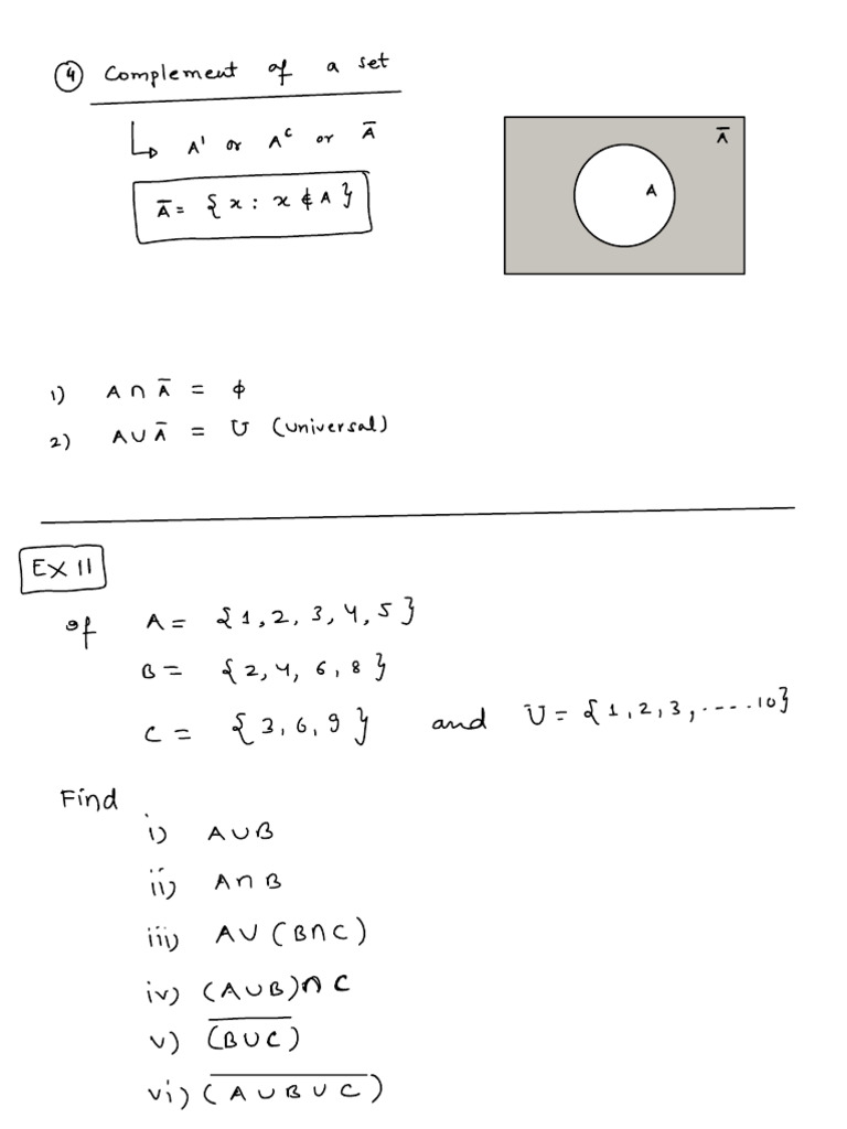 Sets Lec 3 (2024) | PDF