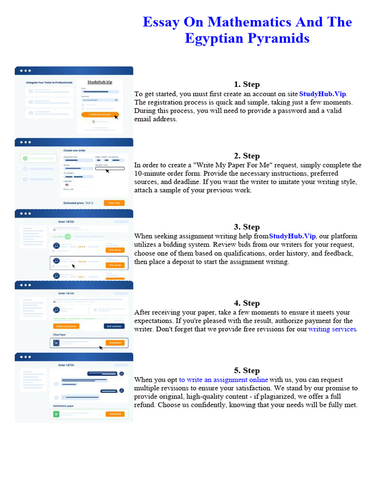 Essay On Mathematics and The Egyptian Pyramids | PDF