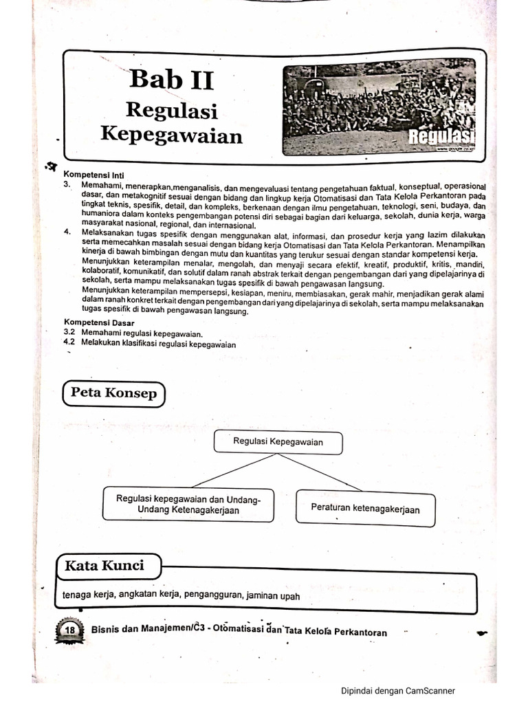 Bab II. Regulasi Kepegawaian | PDF