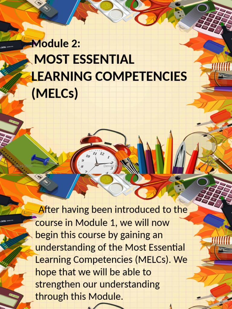 Melcs Module 2 Final | PDF | Learning | Curriculum