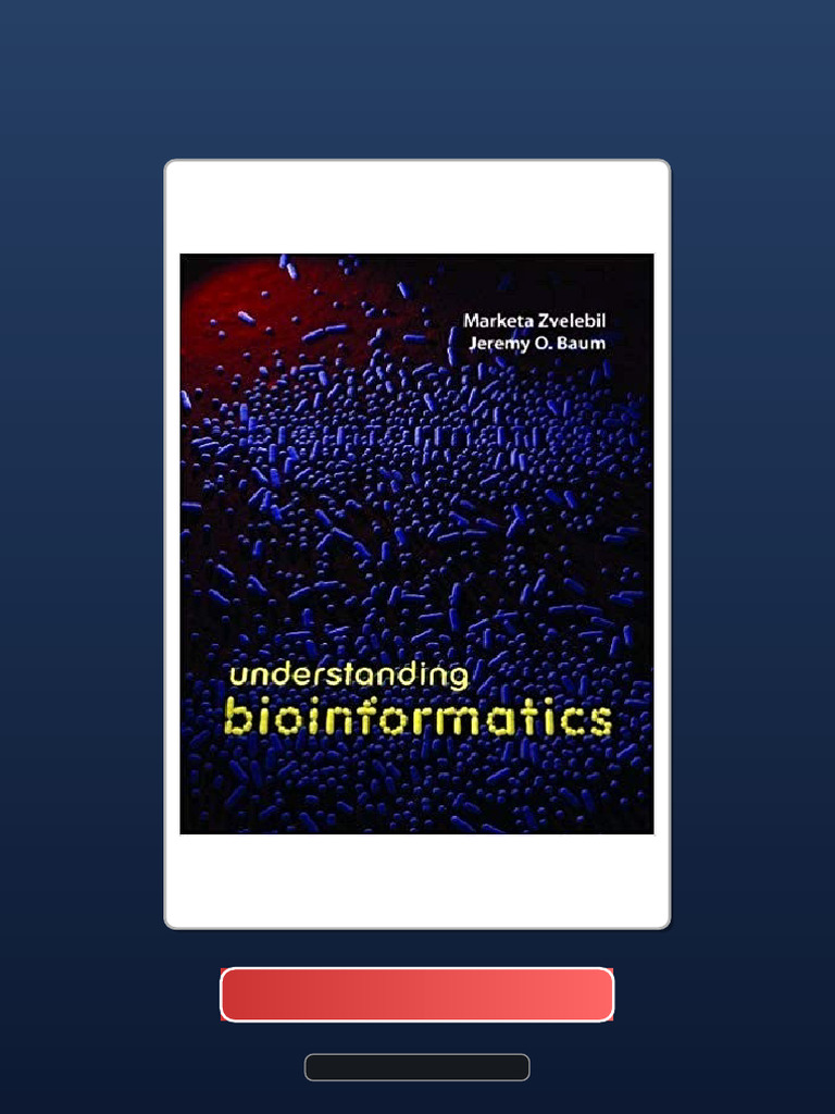 Understanding Bioinformatics by Marketa Zvelebil Full Download | PDF ...