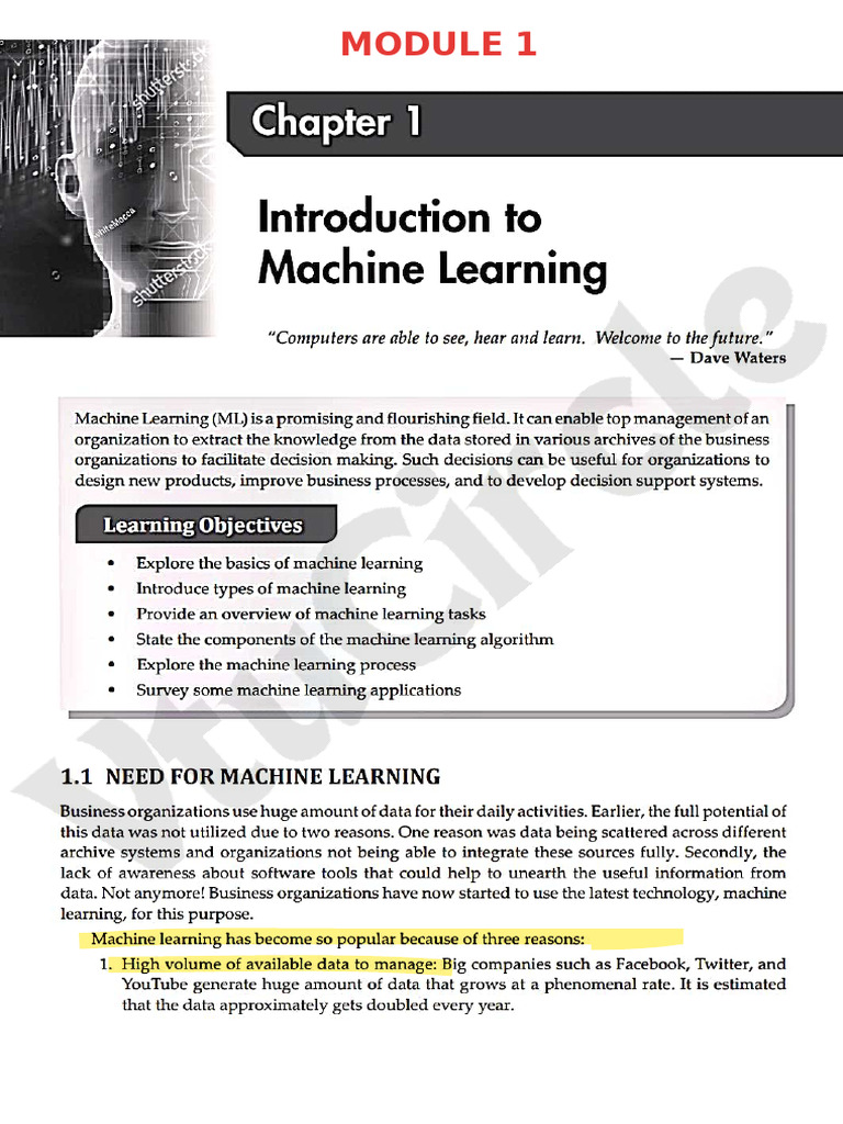 BCS602 Module 1 Textbook | PDF