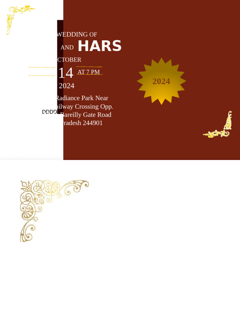 Wedding Card | PDF