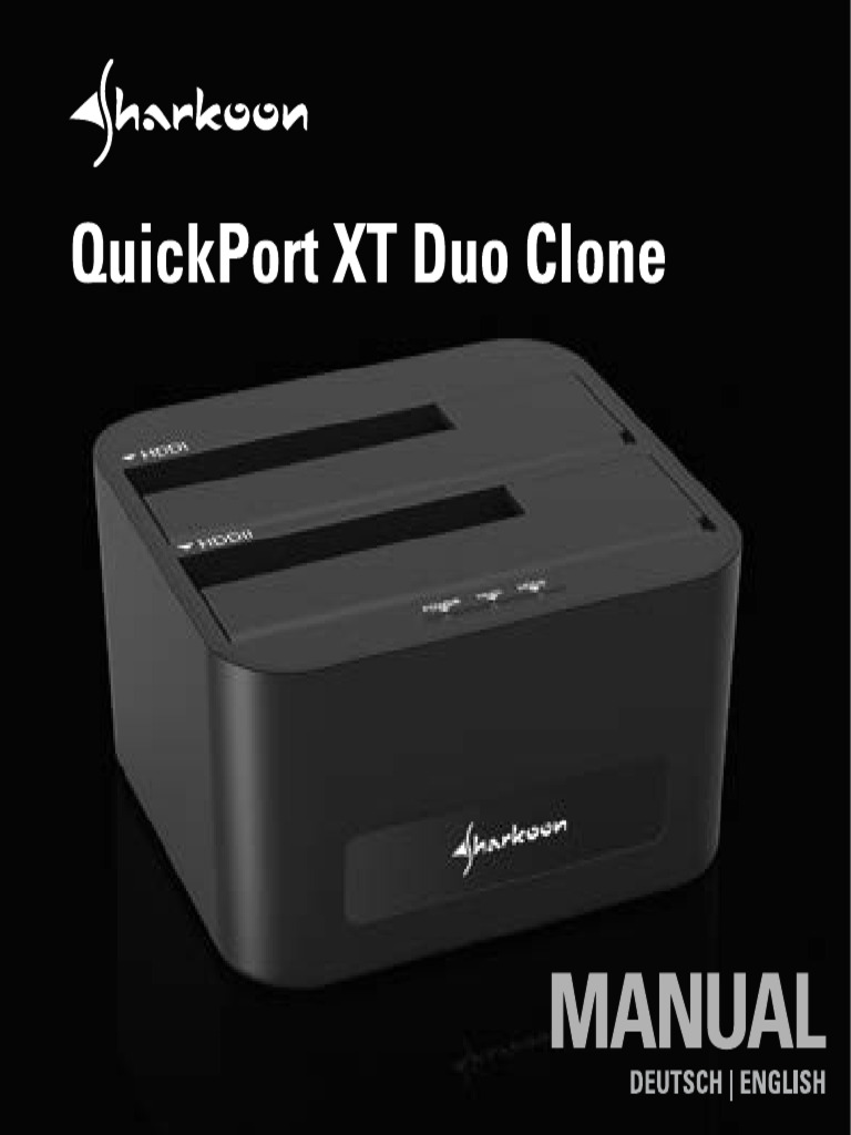MN Sata Quickport XT Duo Clone | PDF