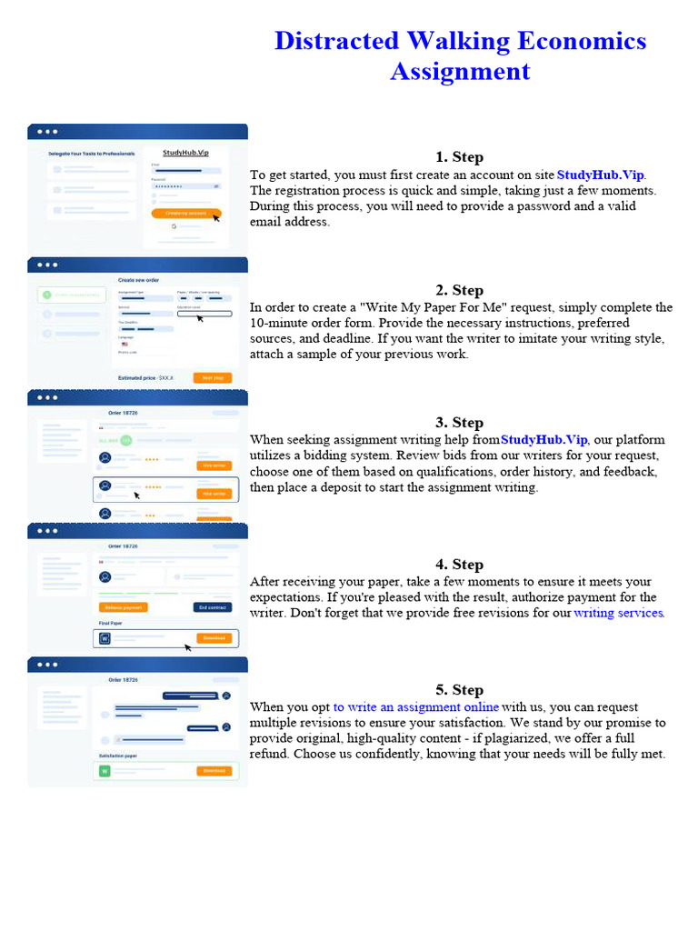 Distracted Walking Economics Assignment | PDF | Welding | Construction