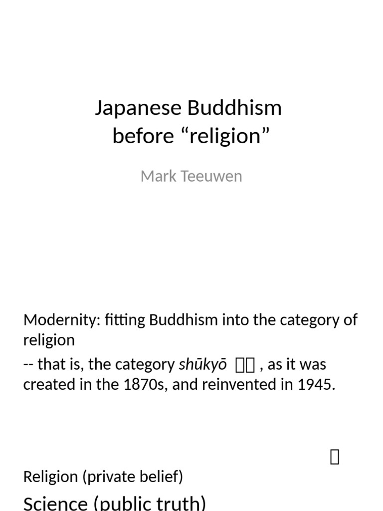 Lecture 9 - Buddhism in Japan 1 | PDF | Mandala | Indian Religions