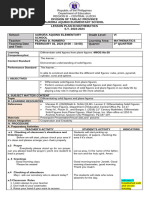 Math 6 Weekly Learning Plan Solid Vs Plane Figures Pdf Shape