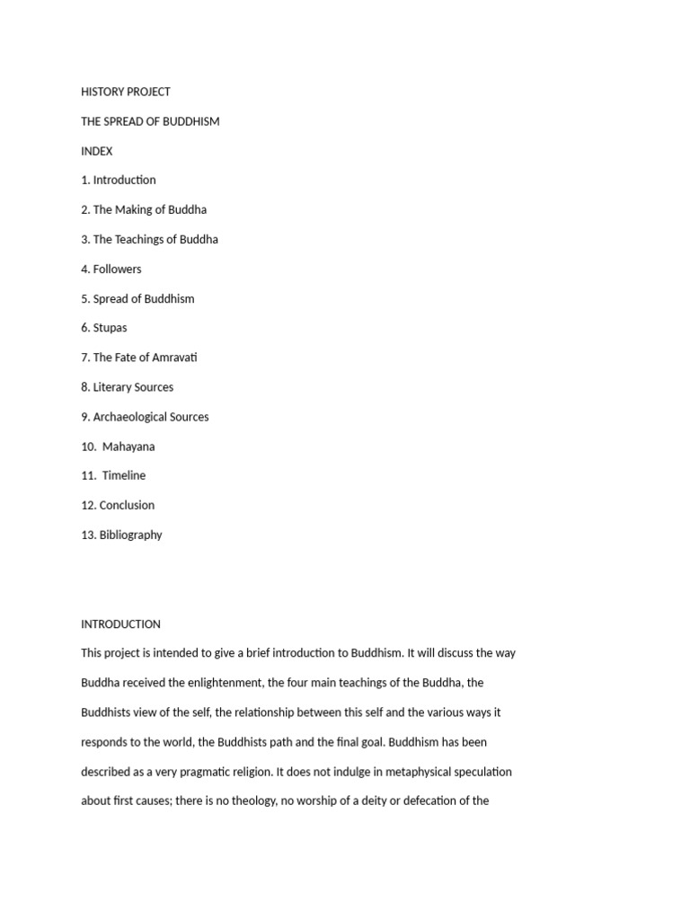 The Spread of Buddhism: A Historical Overview | PDF | Bhikkhu | Mahayana