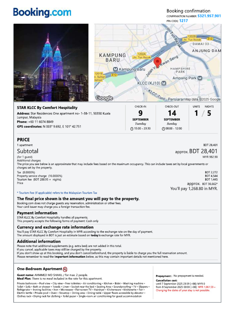 Hotel Booking | PDF