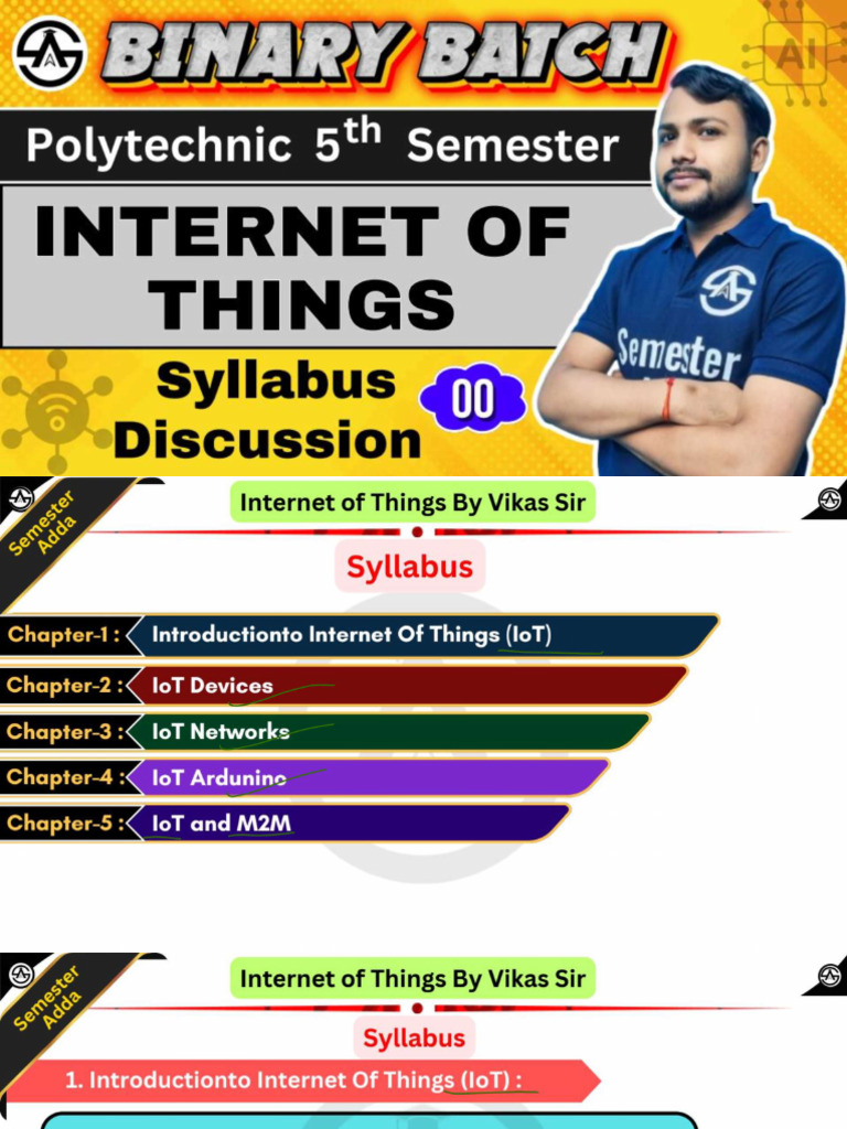 IOT Syllabus | PDF