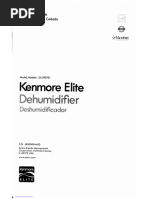 GE Dehumidifier Owner's Manual APHL50LB | PDF | Ac Power Plugs And ...