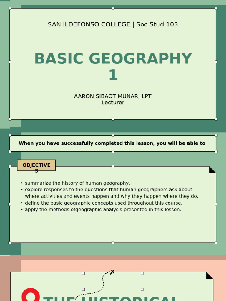 Evolution of Geographic Thought | PDF | Geography