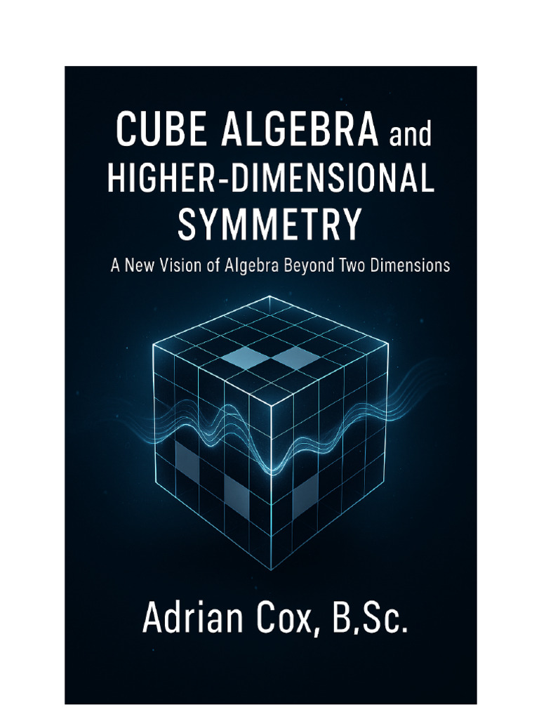 Cube Algebra: Exploring Higher Dimensions | PDF | Group (Mathematics ...