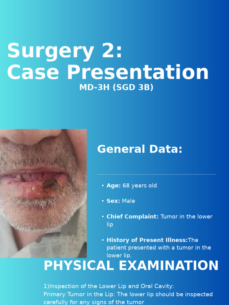 Surgery Case Presentation SGD 3A (1) | PDF | Metastasis | Carcinoma