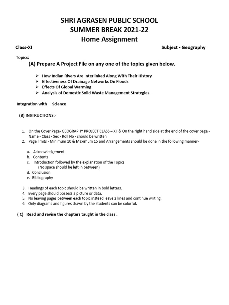 Class 11 Project | PDF