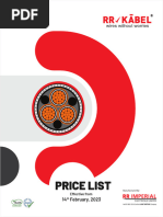 Prabhat Wires LLP FLEXIBLE Price-List 3rd FEB 2025 | PDF