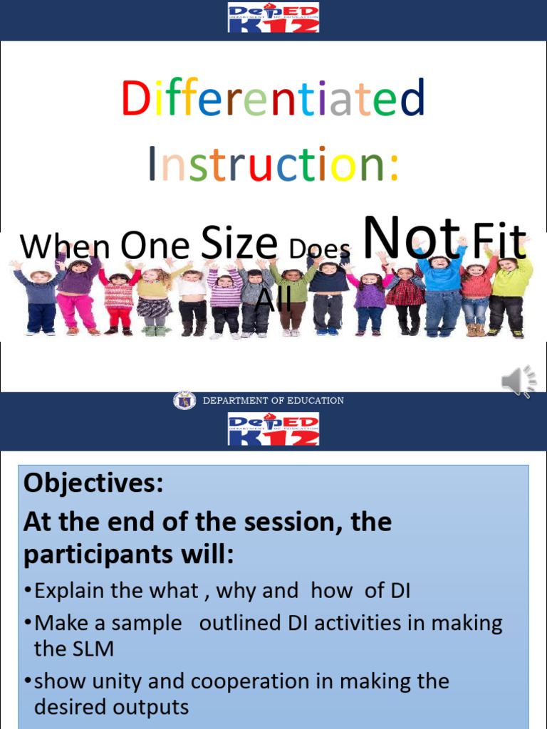Session 4 Differentiated Instruction | PDF | Differentiated Instruction ...