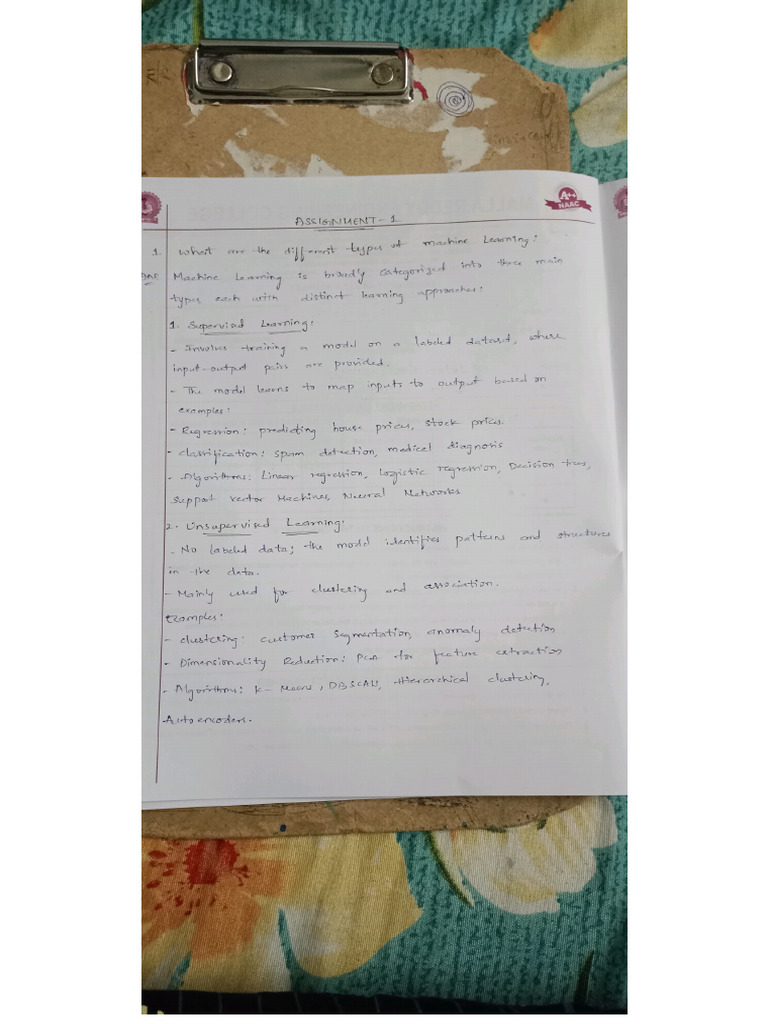 ML Assignment 1 | PDF