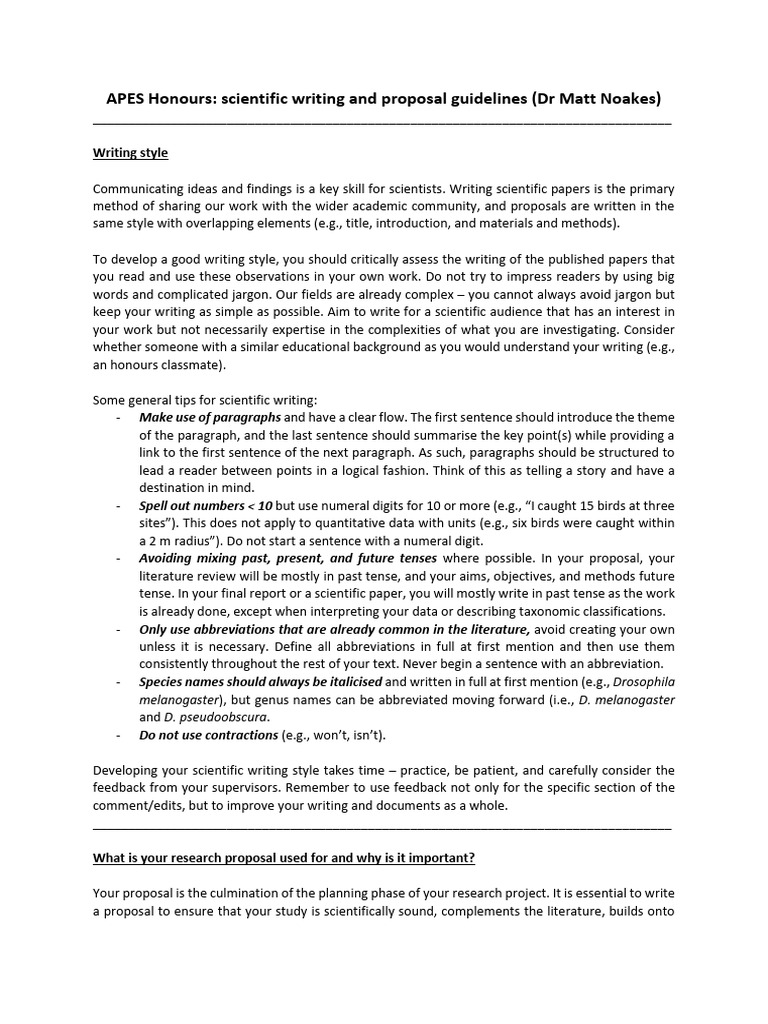 Research Proposal Writing Guide | PDF | Writing | Human Communication