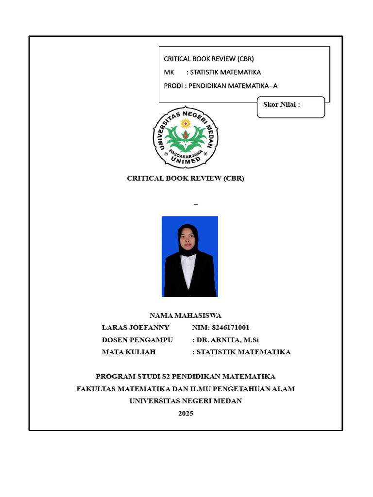 CBR Bab 2 Statistik Matematika | PDF