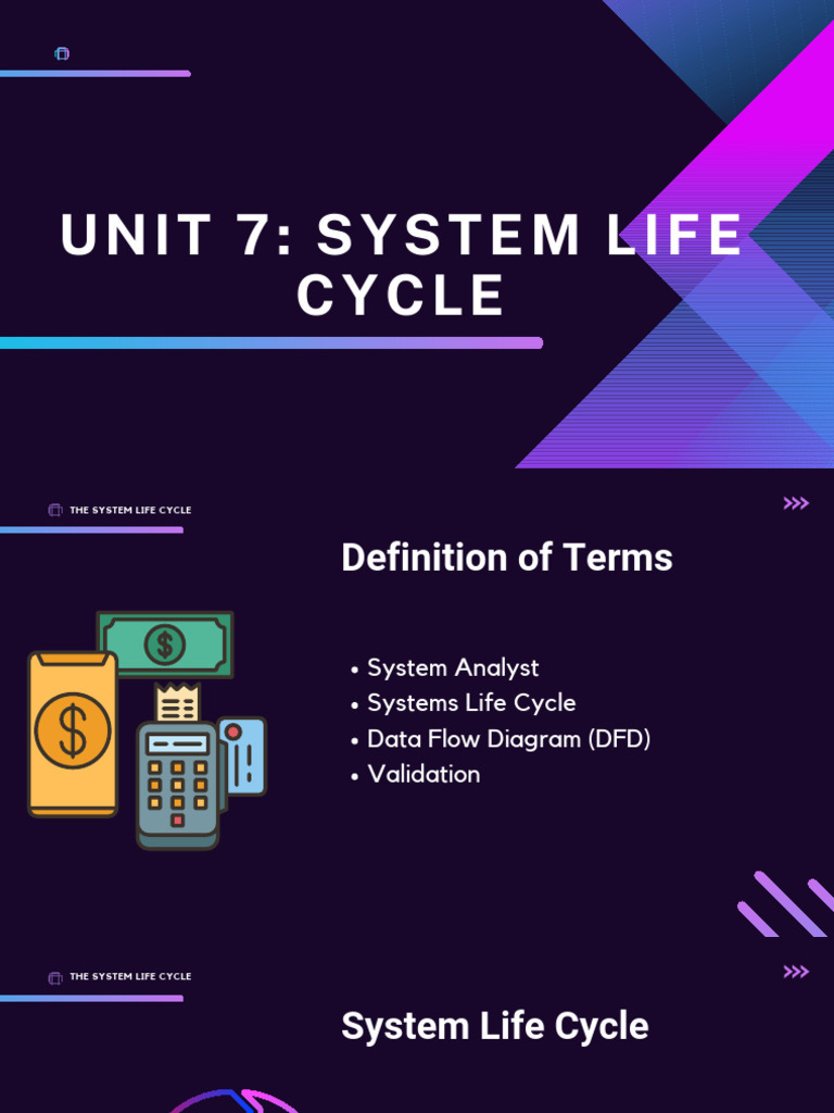 Unit 7 The System Life Cycles | PDF | System | Information Technology