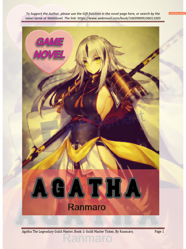 Agatha The Legendary Guild Master Book 1 | PDF