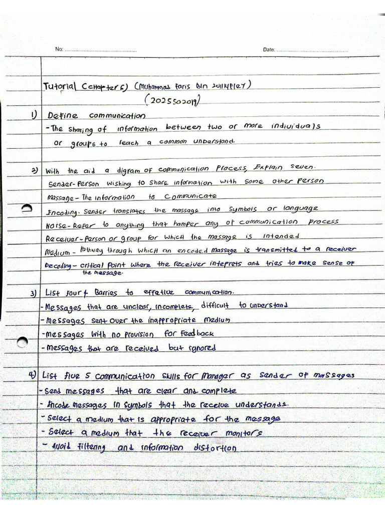 Tutorial Chapter 6 Faris | PDF