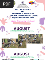 SELG Accomplishment Report 2025-2026 | PDF | Leadership | Democracy