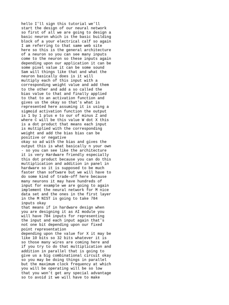 (English (Auto-Generated) ) Neural Networks On FPGA - Part 2 ...