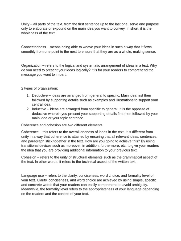 Understanding Deductive Organization | PDF