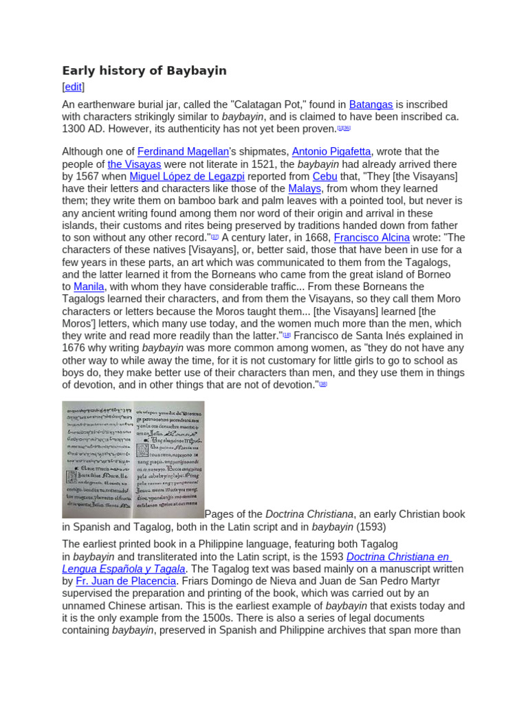 Early History of Baybayin | PDF | Linguistics | Writing