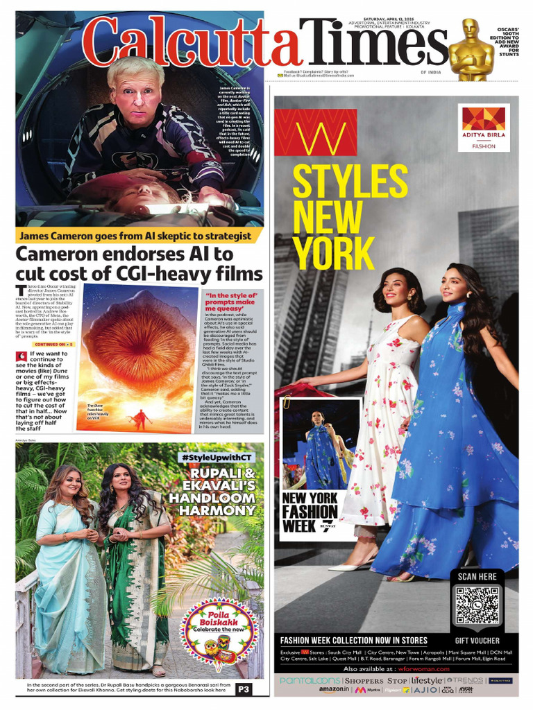 TOI Kolkata Times 12-04-2025 | PDF