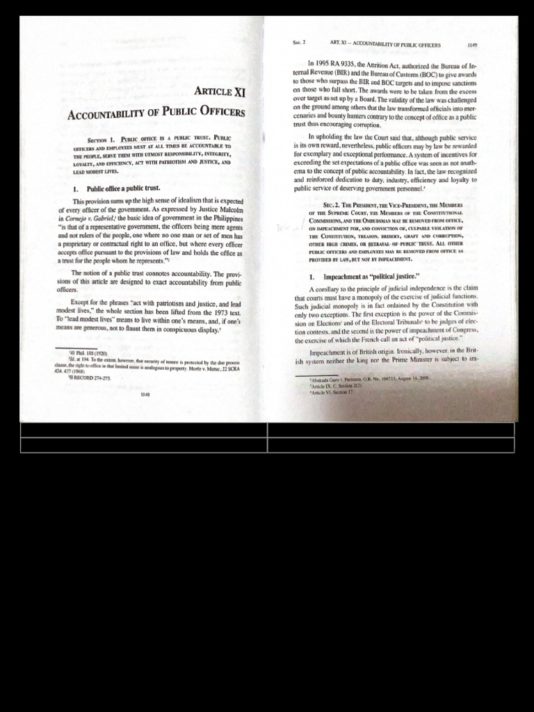 Accountability of Public Officers | PDF