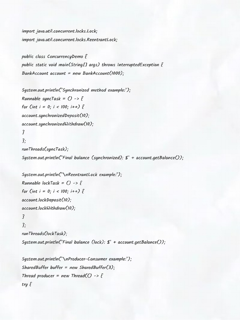 Multi Threaded | PDF