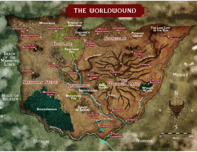 Worldwound Map | PDF