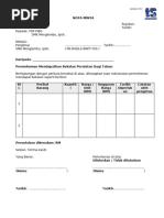 7 - Format Nota Minta | PDF